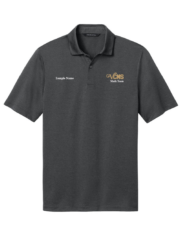 Mercer+Mettle VCMS Math Team Jersey Polo – TVCS Uniforms