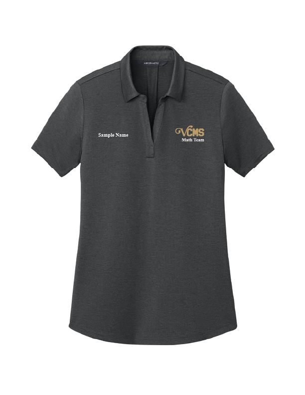 Mercer+Mettle VCMS Math Team Ladies Jersey Polo – TVCS Uniforms